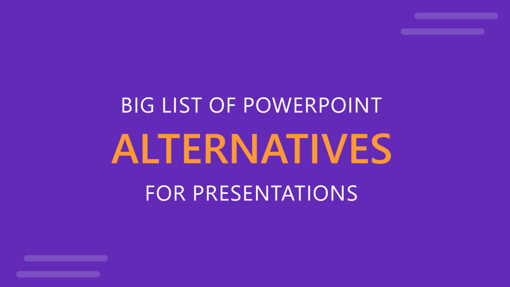 Big List of PowerPoint Alternatives in 2025