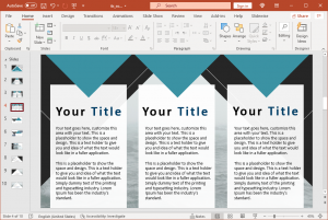 Animated Triangle Design PowerPoint Template