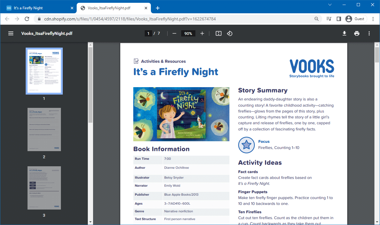 Vooks: Stream Animated Storybooks with Narrations