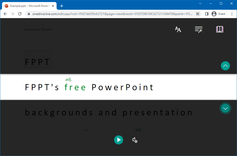 Immersive Reader in PowerPoint - A more immersive experience