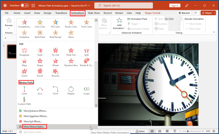 What Are Motion Paths Animations in PowerPoint and How to Use Them?