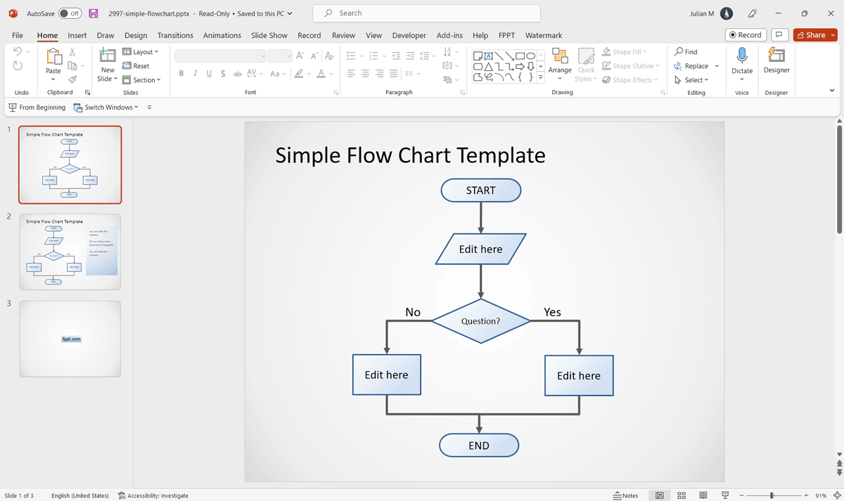 How To Make A Flowchart in PowerPoint (with Examples & Templates)