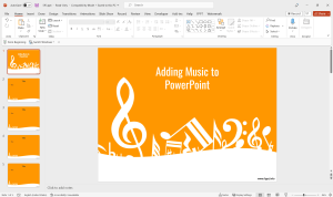 How to Add Music to PowerPoint Presentations