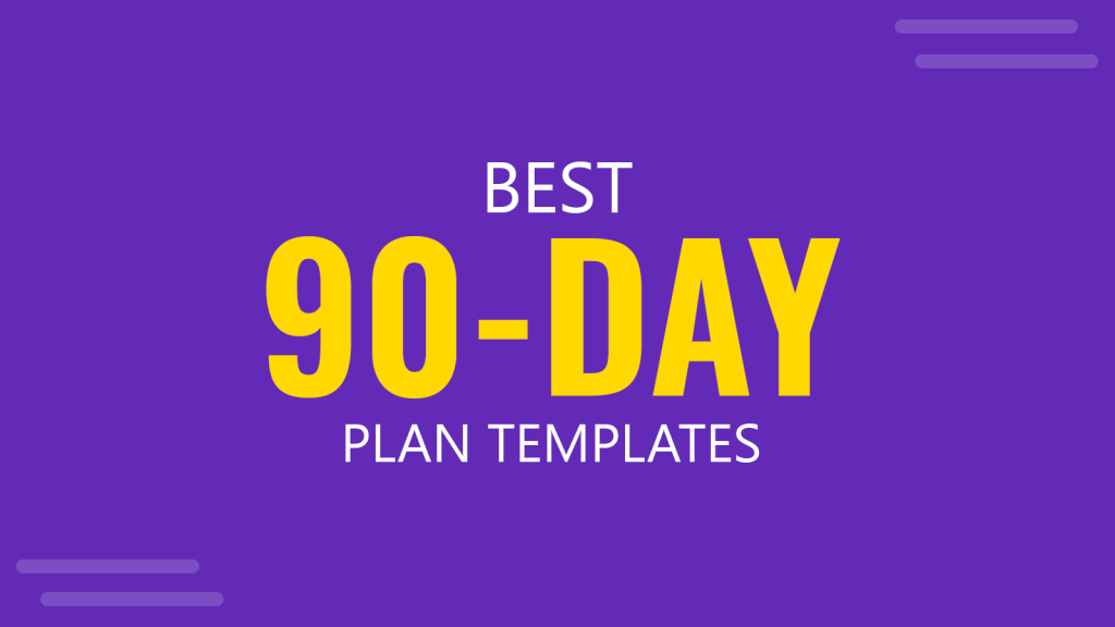 5+ Best 90 Day Plan Templates for PowerPoint Presentations