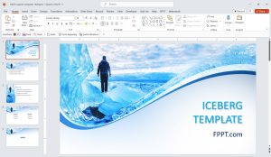 Under the Surface: Iceberg Templates in Presentations