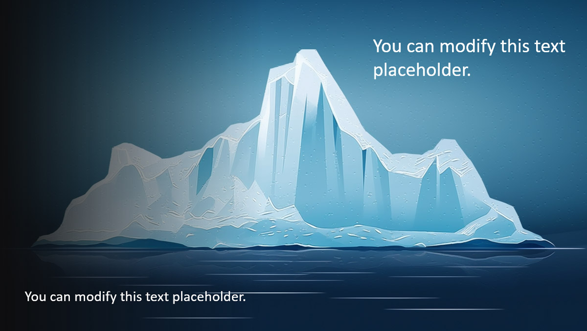 Under the Surface: Iceberg Templates in Presentations