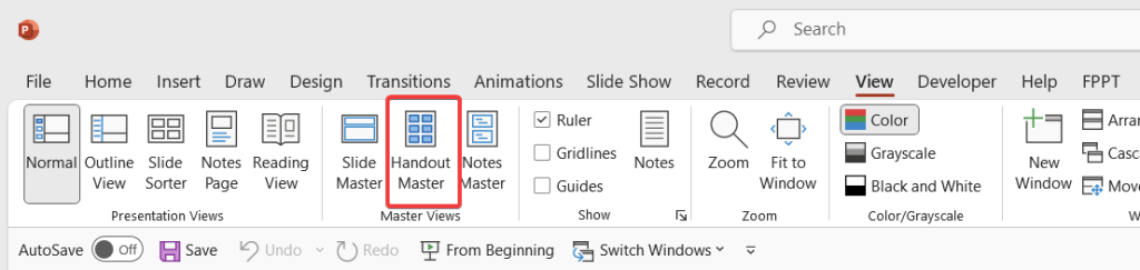 How to Create PowerPoint Slides Handouts
