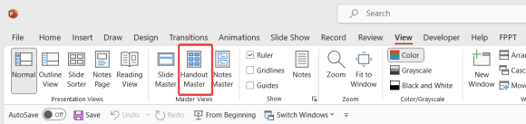 How to Create PowerPoint Slides Handouts