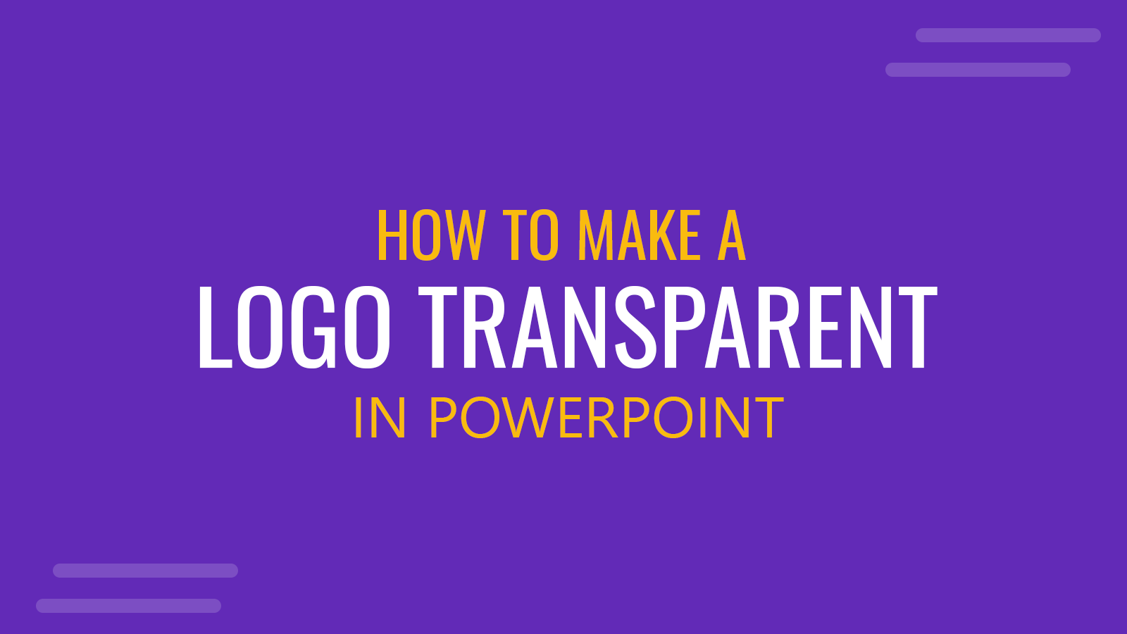 How to Make a Logo Transparent (3 Easy Ways)