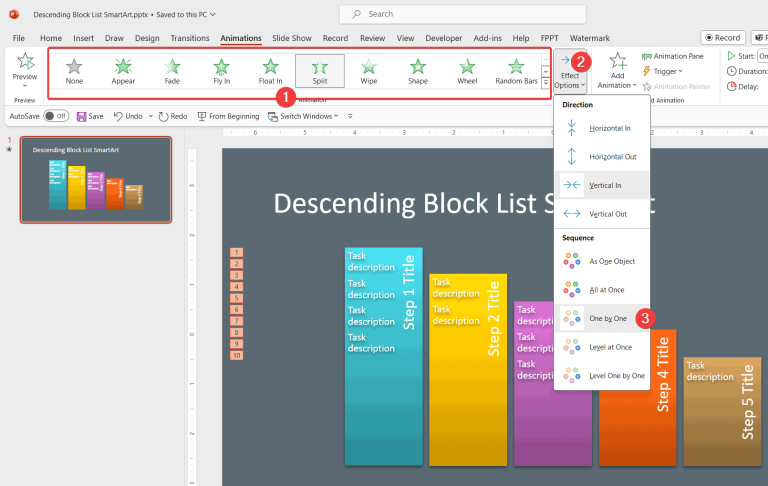 How to Animate SmartArt Graphics in PowerPoint Presentations