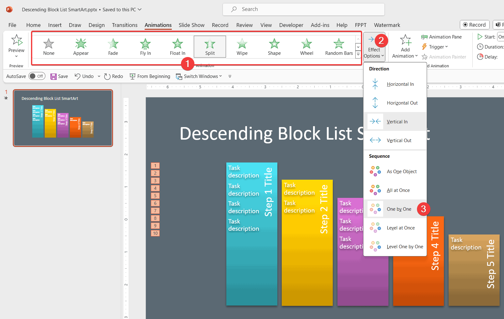 How to Animate SmartArt Graphics in PowerPoint Presentations