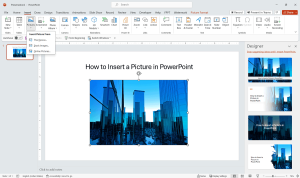 How to Insert a Picture in PowerPoint