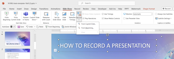 How To Record a PowerPoint Presentation in 2025