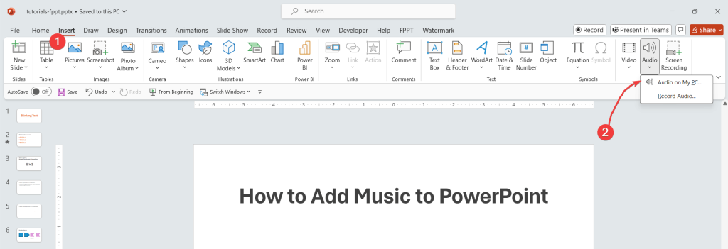 How to Insert Audio in PowerPoint (3 Easy Ways to Do It)