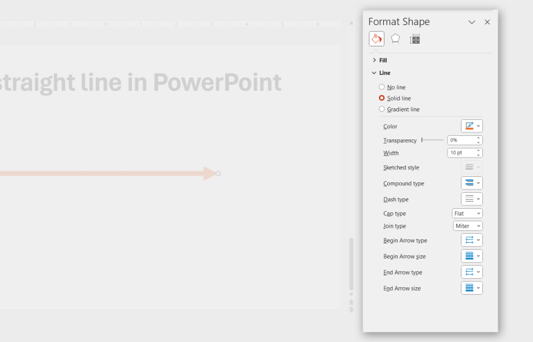 How to Draw a Line in PowerPoint (Easy Way)