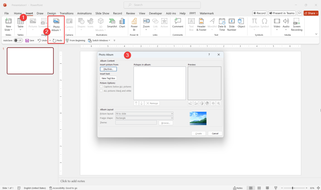 How to Make a Photo Album in PowerPoint