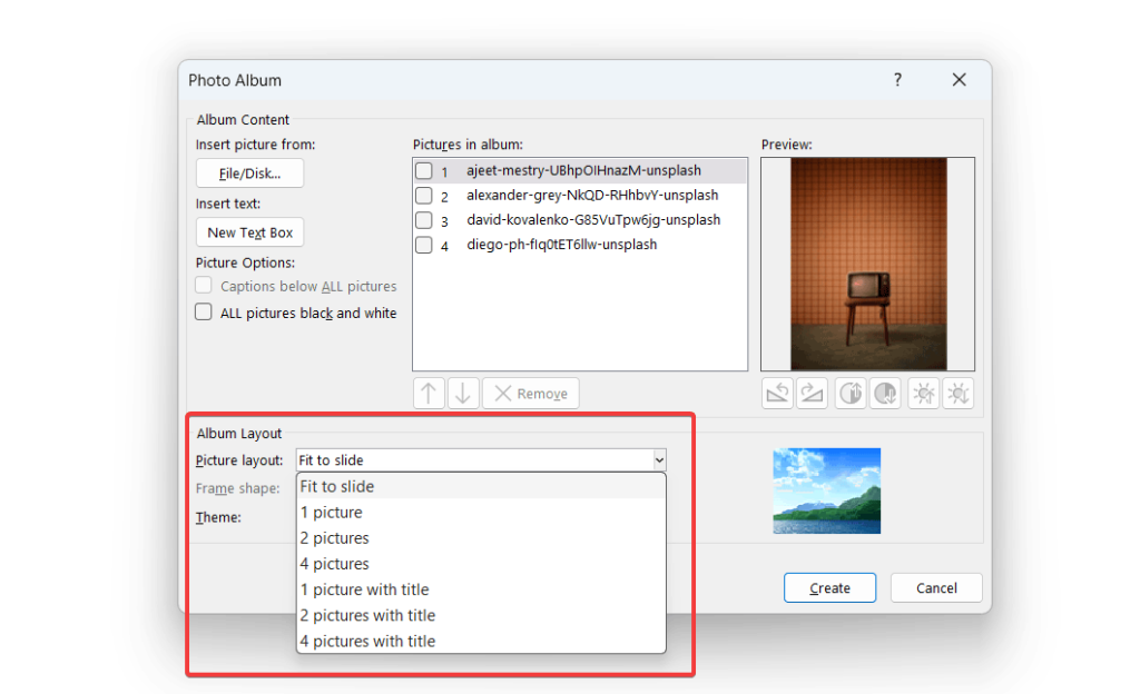 How to Make a Photo Album in PowerPoint