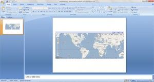 Embedding Maps in PowerPoint