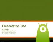 Alien PowerPoint Template - Free PowerPoint Templates