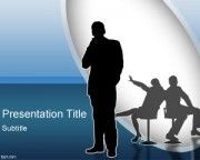 Business Man PowerPoint Template - Free PowerPoint Templates