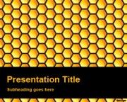 Honeycomb PowerPoint Template - Free PowerPoint Templates