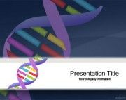 Genetics DNA Sequencing PowerPoint Template - Free PowerPoint Templates