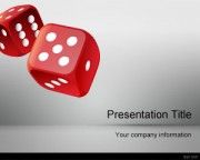Roll the Dice PowerPoint Template - Free PowerPoint Templates