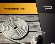Rope PowerPoint Template - Free PowerPoint Templates
