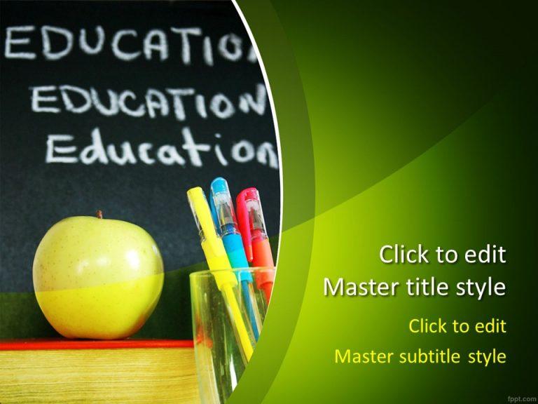 education-powerpoint-template - Free PowerPoint Templates