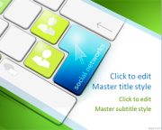 Keyboard PPT Template - Free PowerPoint Templates