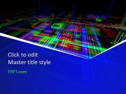 Free Abstract Technology PowerPoint Template - Free PowerPoint Templates