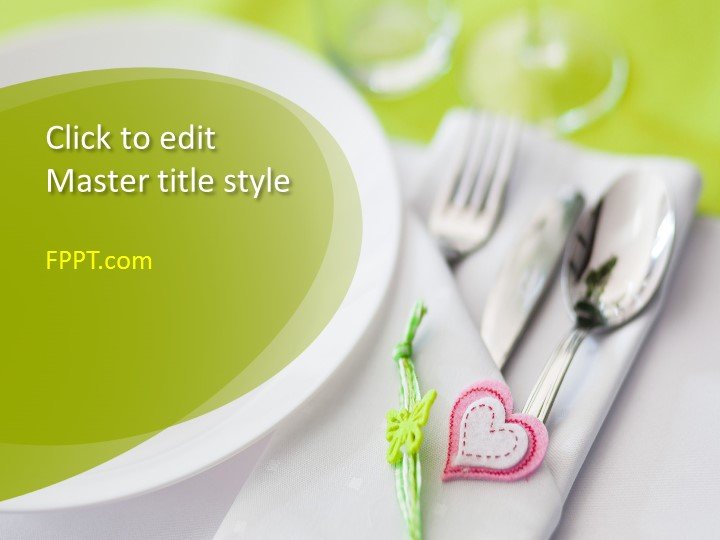 Free Table Setting PowerPoint Template - Free PowerPoint Templates