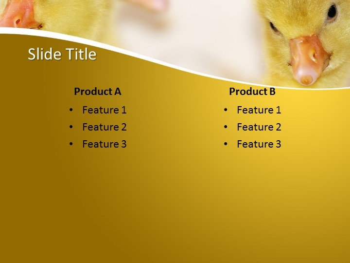 160040-ducklings-template-4x3-4 - Free PowerPoint Templates