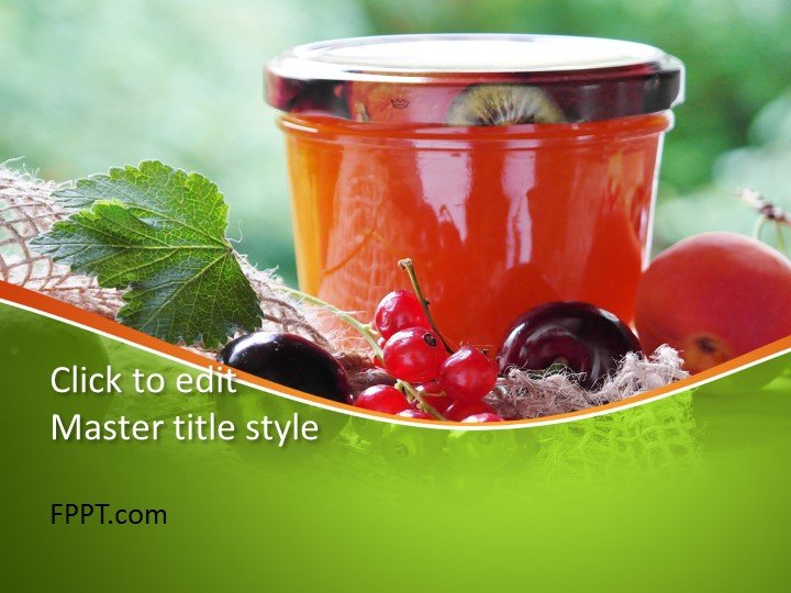 Free Jam PowerPoint Template - Free PowerPoint Templates
