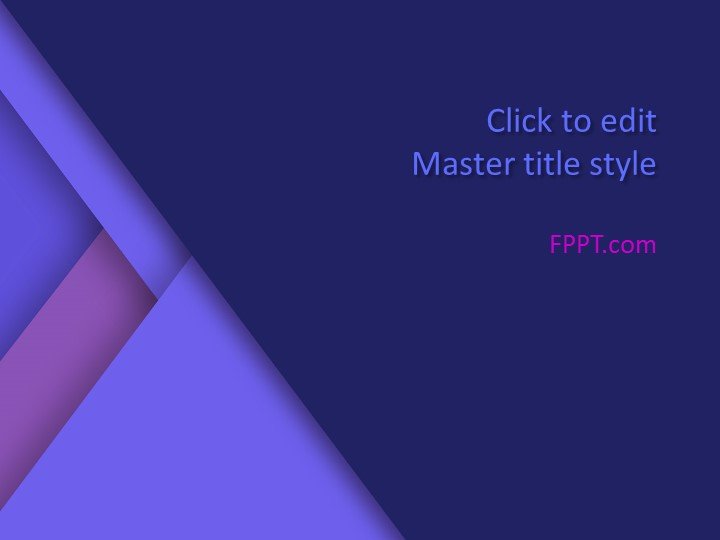 Free Dark Blue PowerPoint Templates