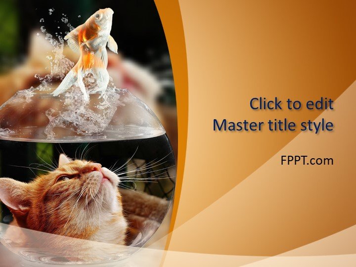 Free Fishbowl PowerPoint Template - Free PowerPoint Templates