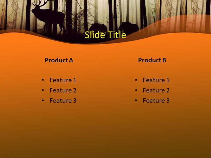 160092-deer-template-4x3-4 - Free PowerPoint Templates