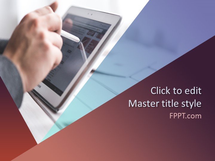 Free Technology Device PowerPoint Template - Free PowerPoint Templates