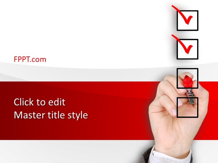 Free Checklist PowerPoint Templates & Presentation Slides