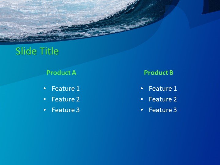 160118-wave-template-4x3-4 - Free PowerPoint Templates