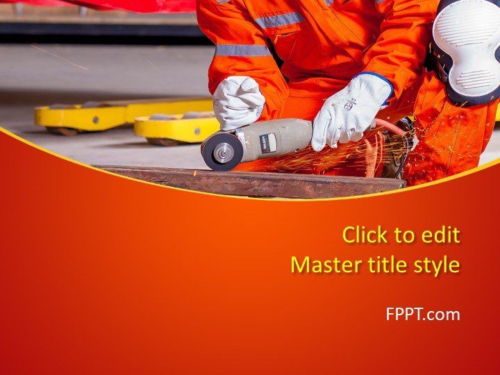 Free Manufacturing PowerPoint Template - Free PowerPoint Templates