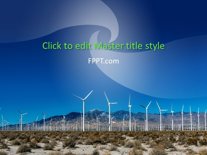 Free Energy PowerPoint Template - Free PowerPoint Templates