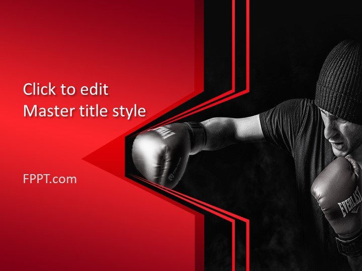 Free Boxing PowerPoint Templates
