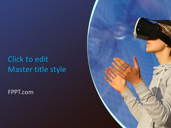 Free Augmented Reality PowerPoint Template & Slides Free Augmented Reality PowerPoint Template & Slides