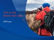 Free Adventure Photographer PowerPoint Template - Free PowerPoint Templates
