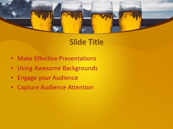 160229-beer-template-4x3-2 - Free PowerPoint Templates