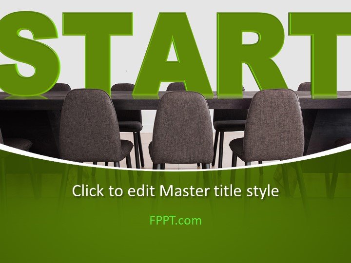 Free Start PowerPoint Template - Free PowerPoint Templates