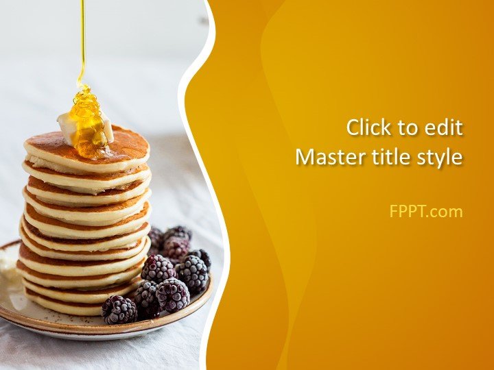 Free Continental Breakfast PowerPoint Template - Free PowerPoint Templates
