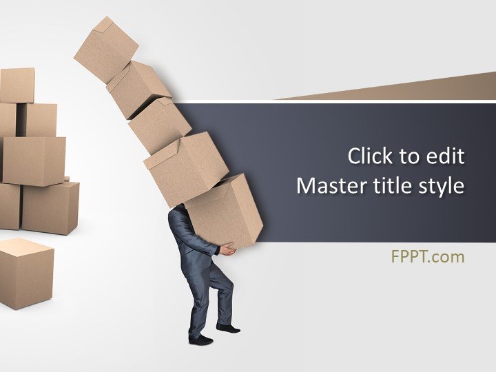 Free Cargo PowerPoint Template - Free PowerPoint Templates