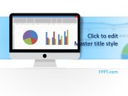 Free Data Chart PowerPoint Background - Free PowerPoint Templates